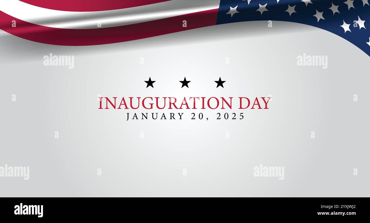 A Glimpse into the Future The Inauguration Day of 2025 Stock Vector ...