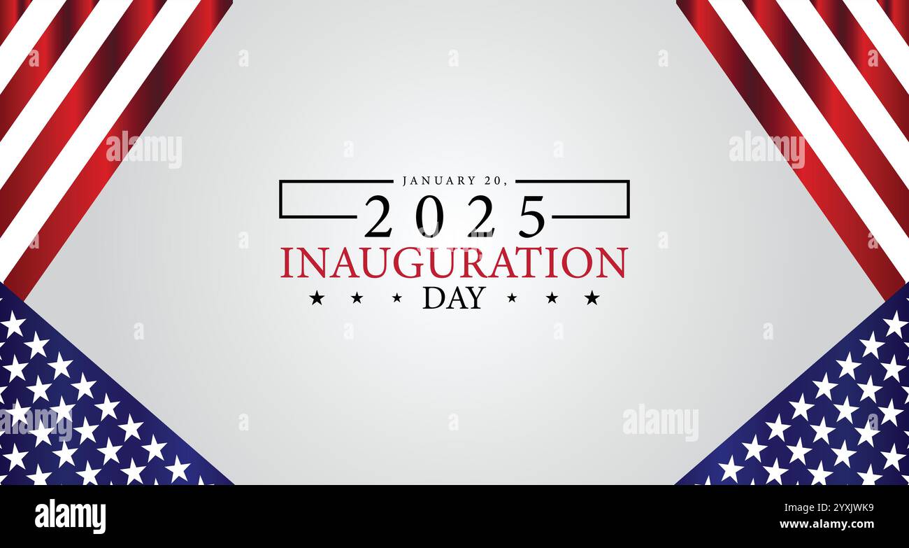 A Glimpse into the Future The Inauguration Day of 2025 Stock Vector ...