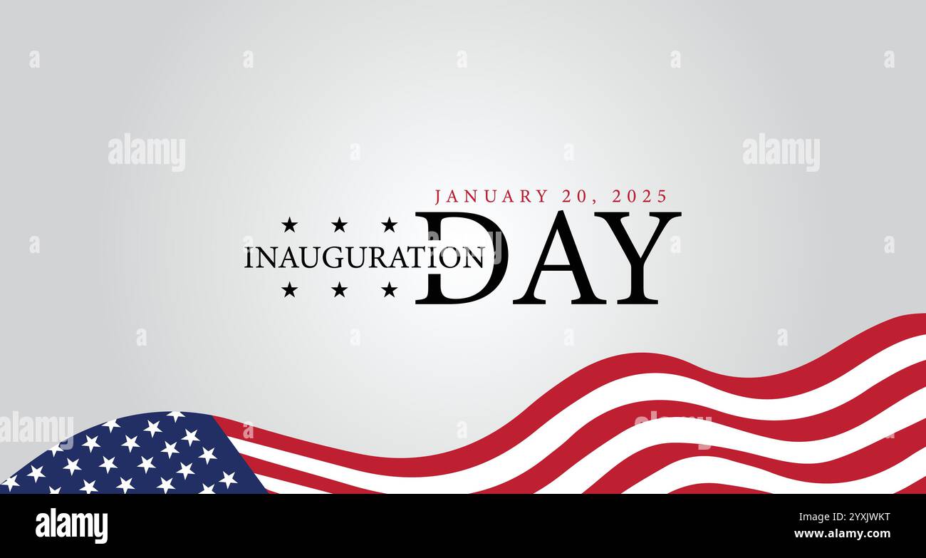 A Glimpse into the Future The Inauguration Day of 2025 Stock Vector ...