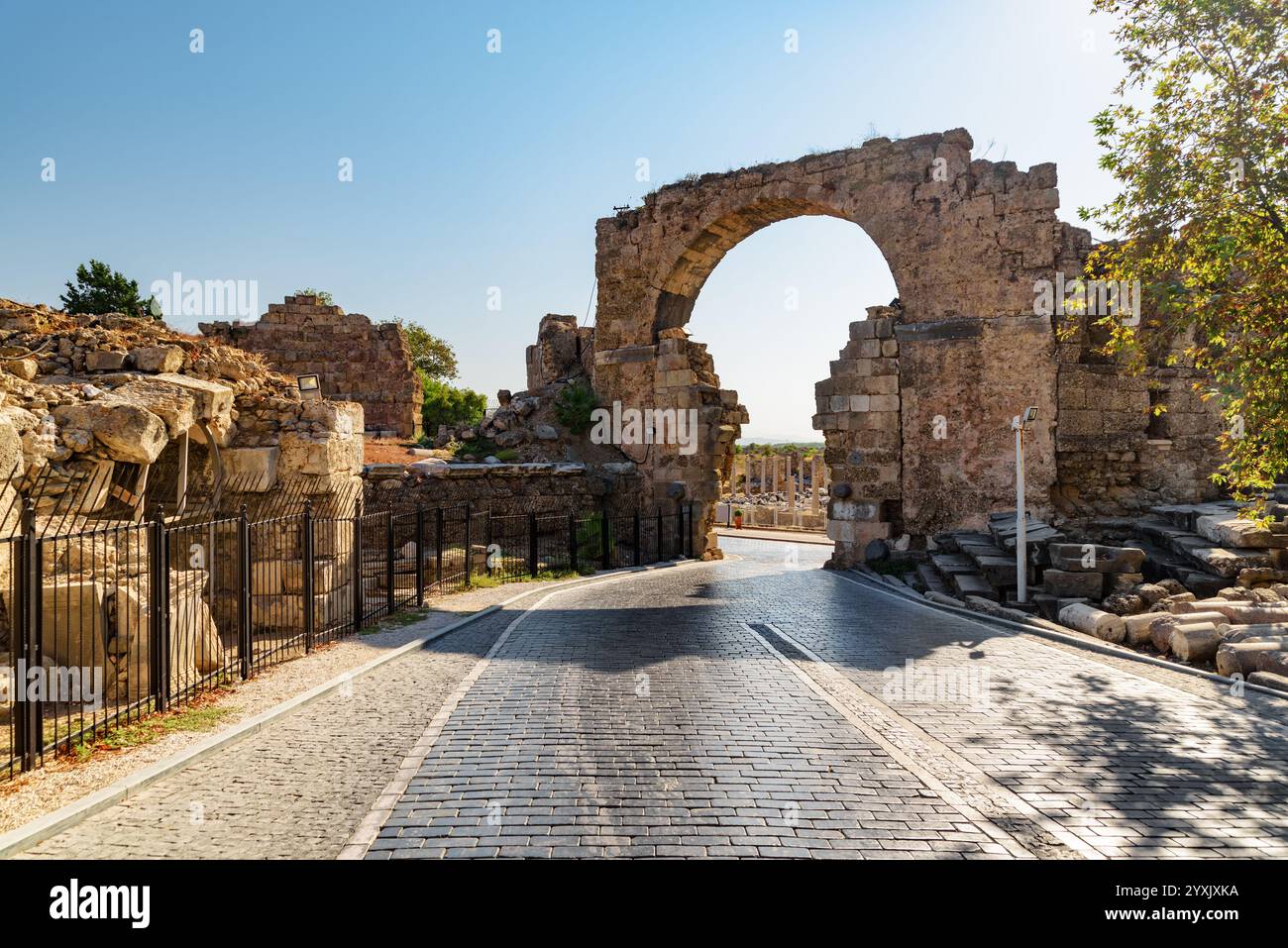 Vespasian gate side mediterranean hi-res stock photography and images ...