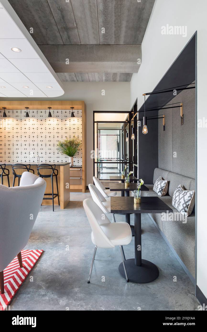 Kitchen island and framing is rift sawn white oak hi-res stock ...