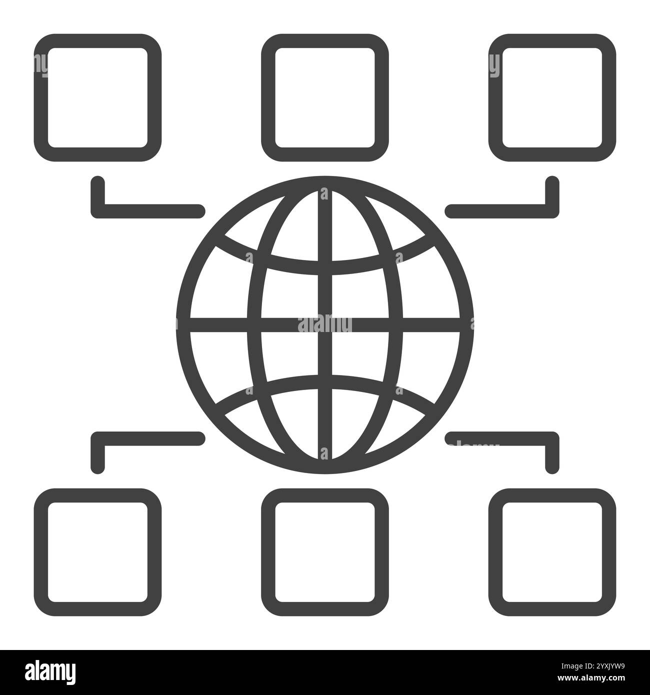 Land management vector vectors Cut Out Stock Images & Pictures - Alamy