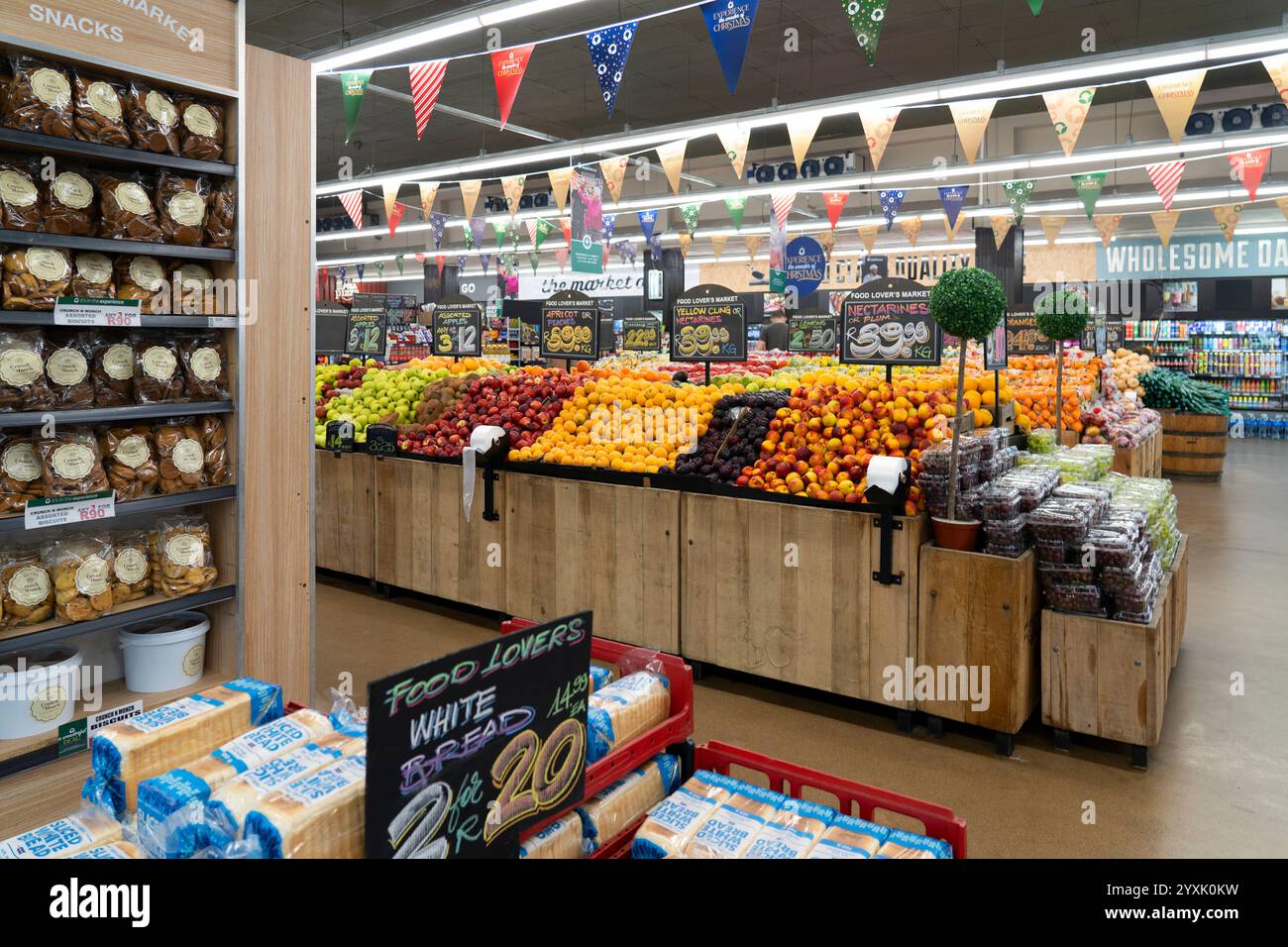 Food Lovers Market in District Six , Cape Town - South Africa Stock ...