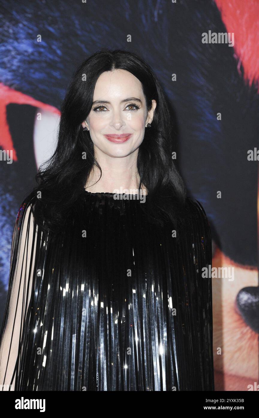 Ca. 16th Dec, 2024. Krysten Ritter at arrivals for SONIC THE HEDGEHOG 3 ...