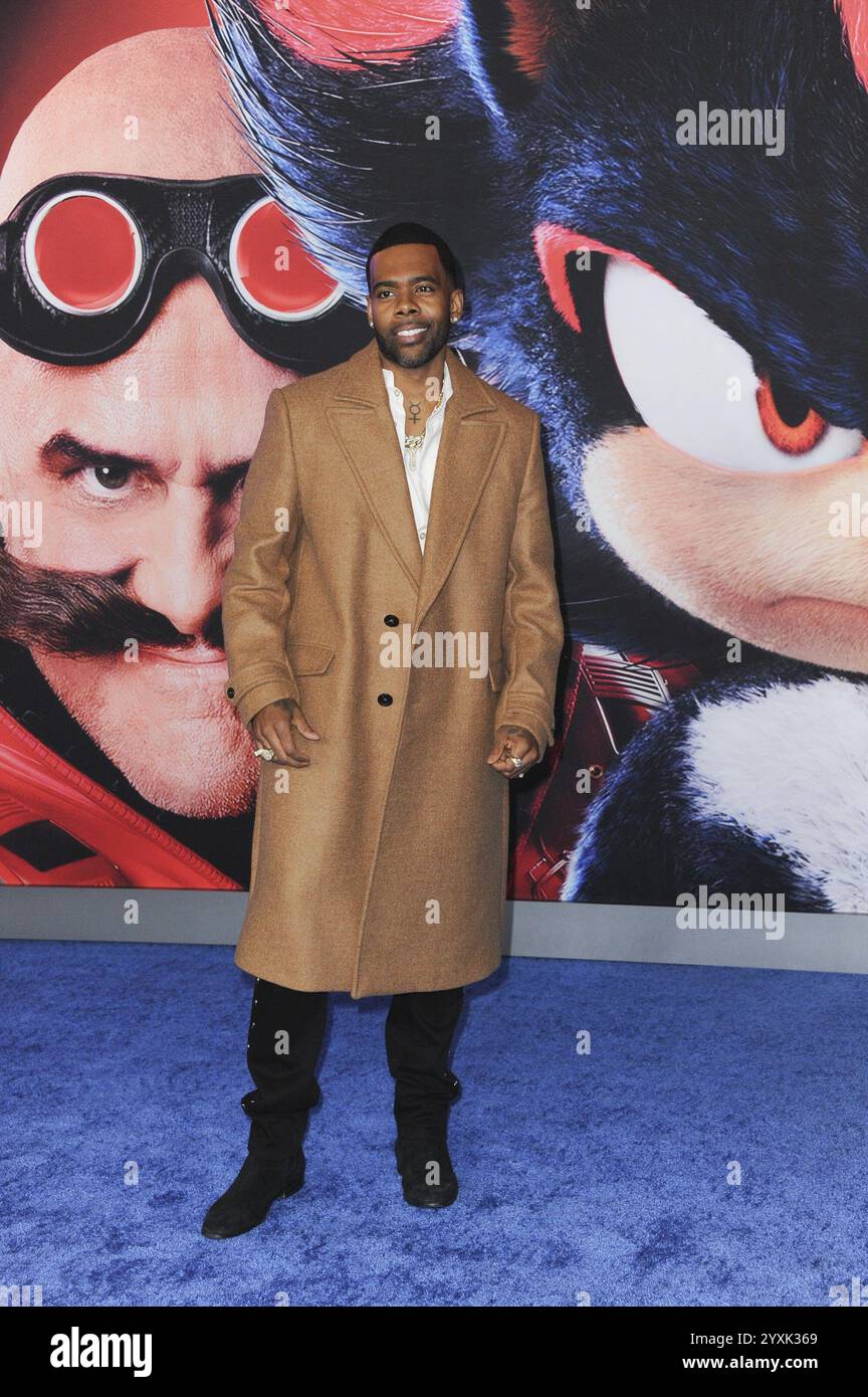Ca. 16th Dec, 2024. Mario Dewar Barrett at arrivals for SONIC THE ...