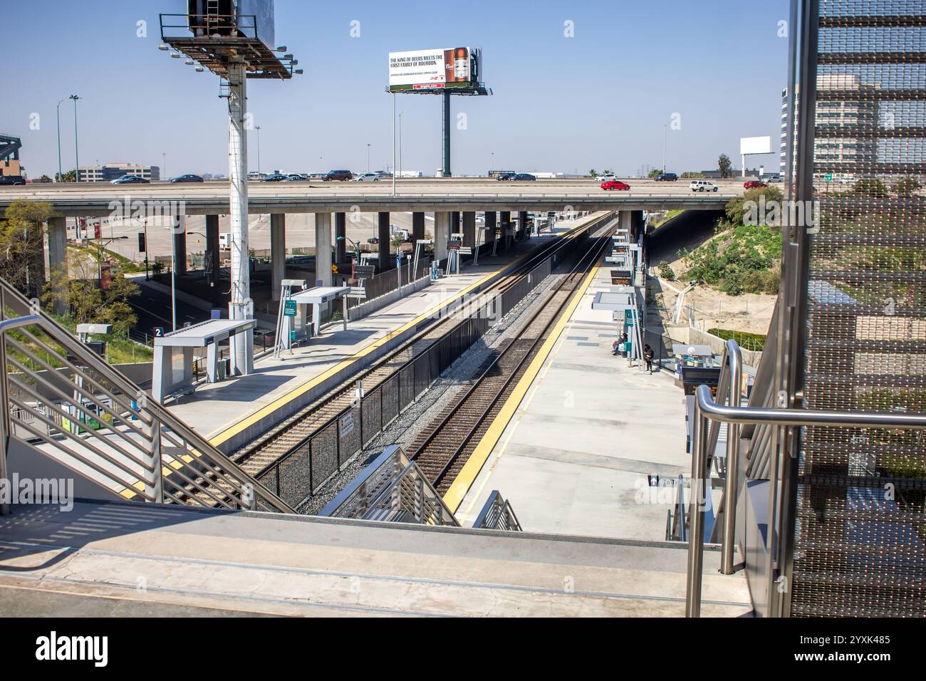 Anaheim regional intermodal transportation center hi-res stock ...
