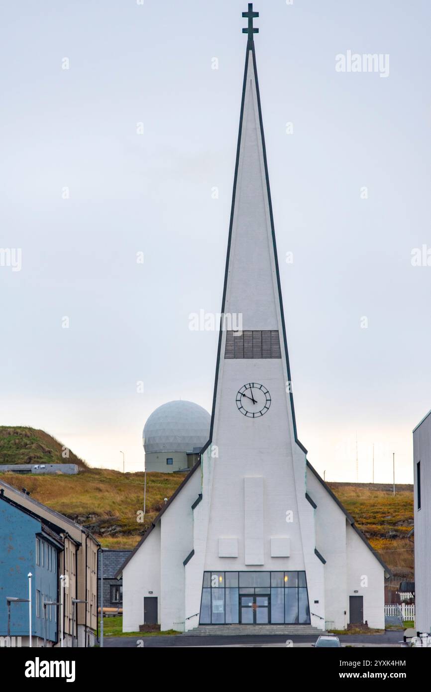 Church of Vardo - Norway Stock Photo - Alamy