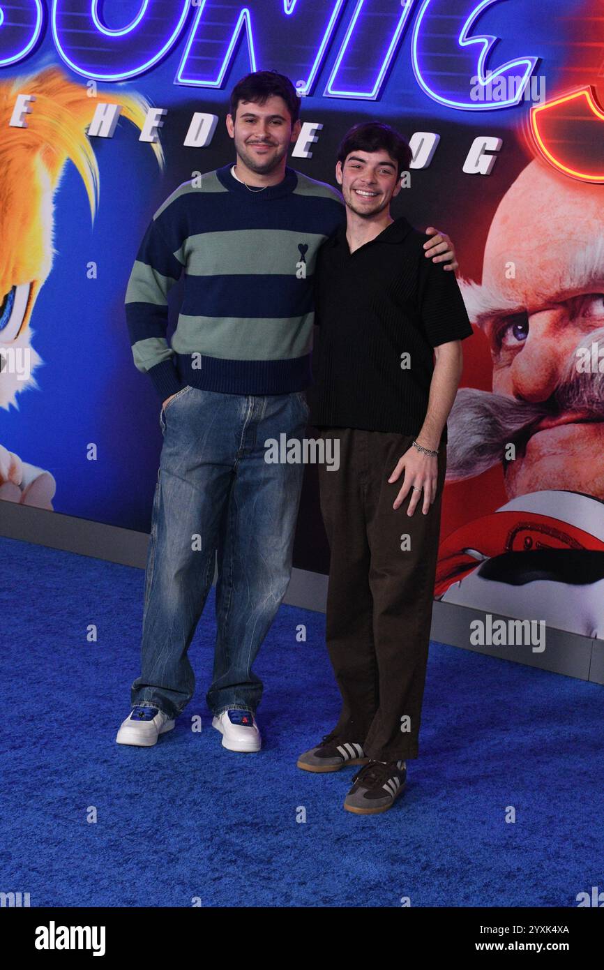 Los Angeles, California, USA 16th December 2024 Asher Lieberman and ...