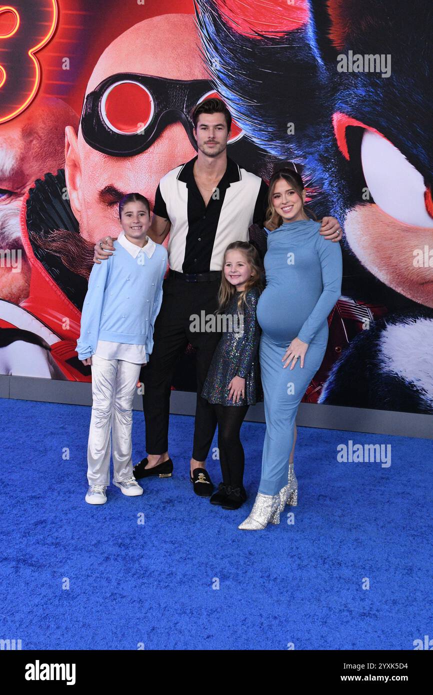 Los Angeles, California, USA 16th December 2024 Actor Chase Mattson and ...