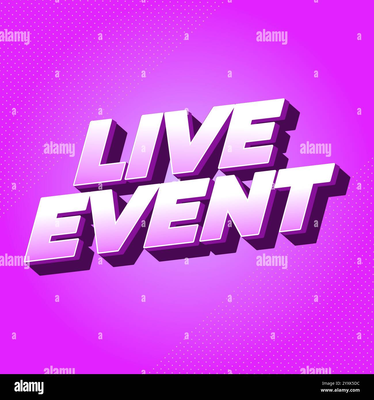 Live show excitement Stock Vector Images - Alamy