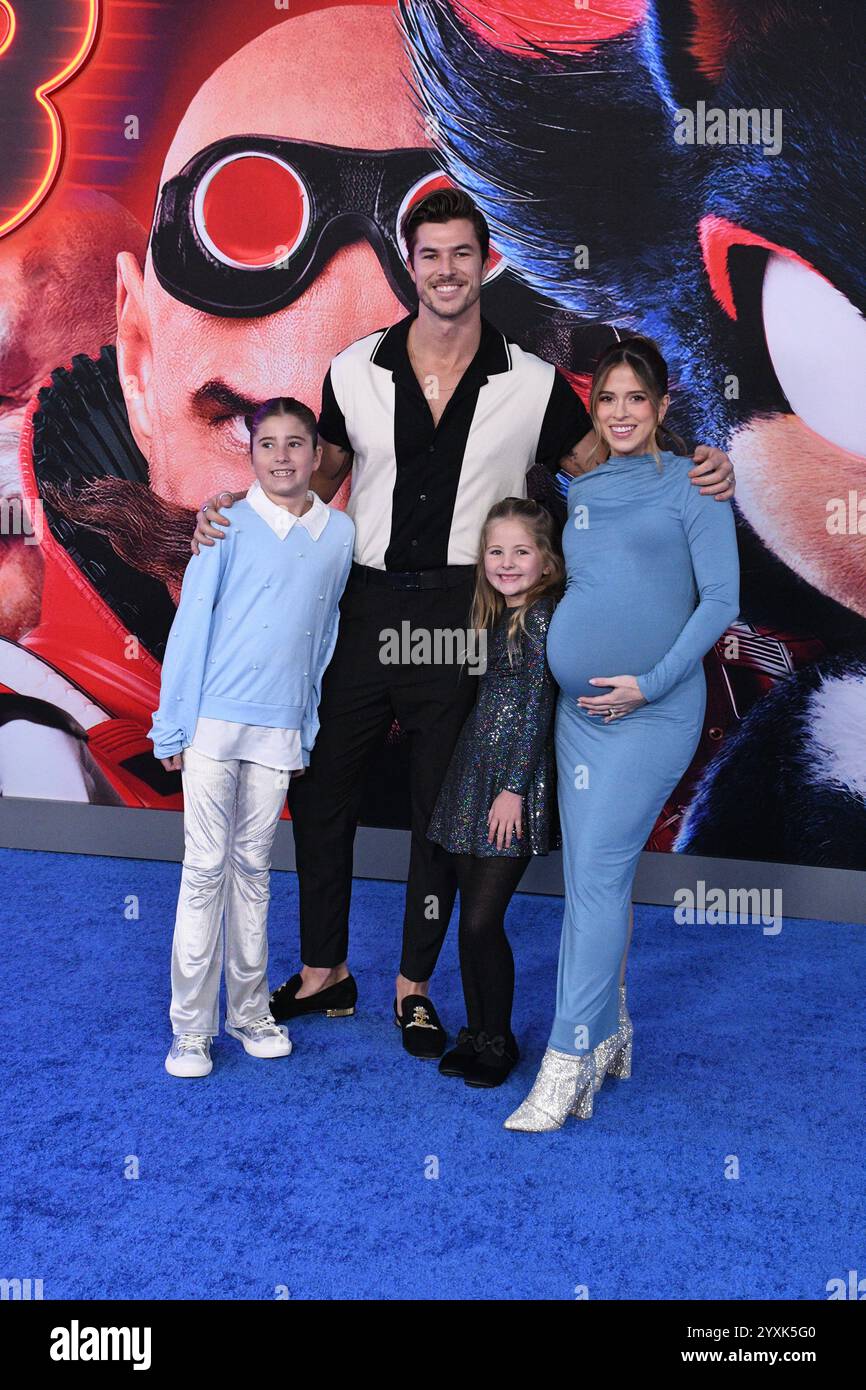 Los Angeles, California, USA 16th December 2024 Actor Chase Mattson and ...