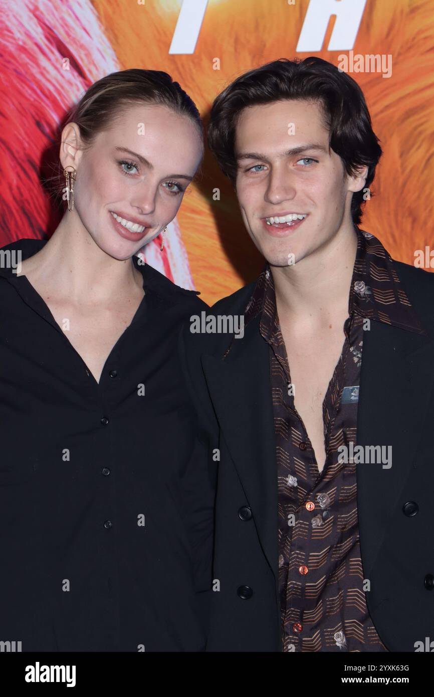 Los Angeles, California, USA. 16th Dec, 2024. Chiara Hovland, Chase ...