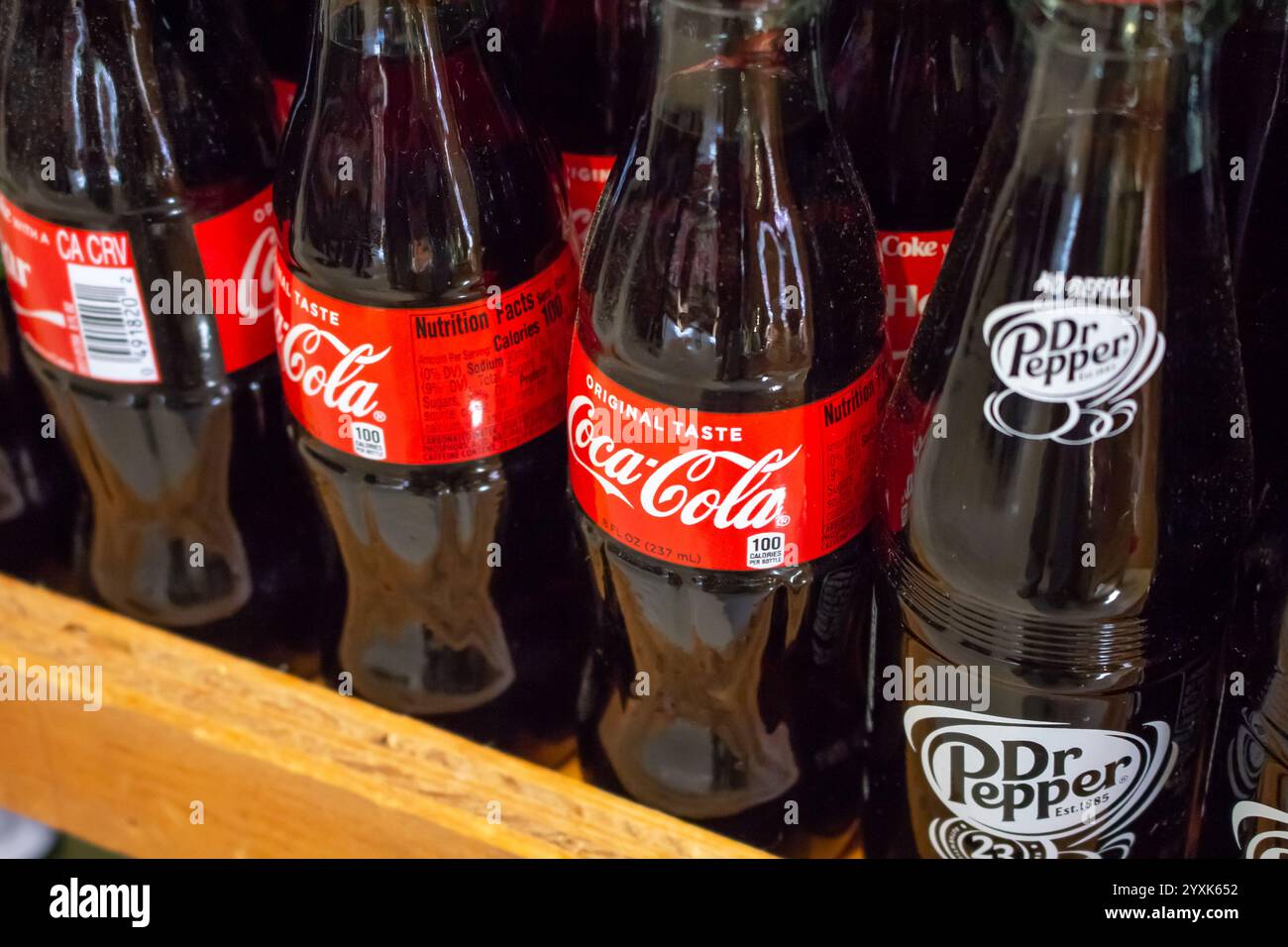 Los Angeles, California, United States - 03-29-2019: A view of several ...