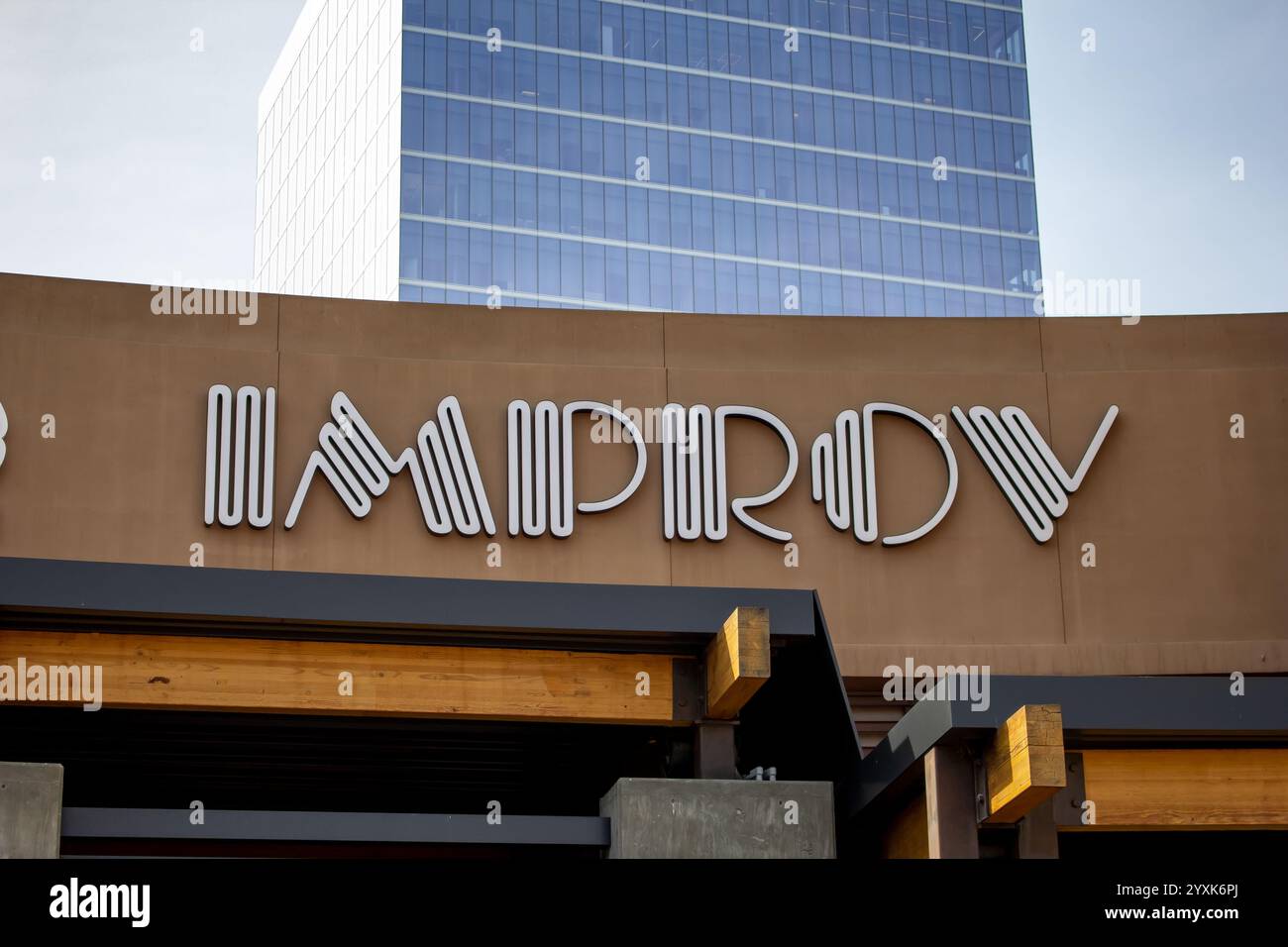 Stand up comedy club exterior sign hi-res stock photography and images ...