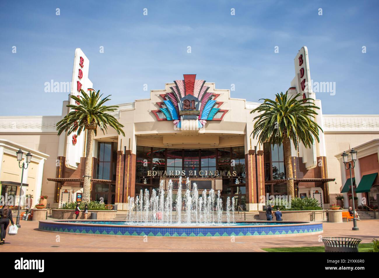 Irvine, California, United States - 09-01-2019: A view of the building ...