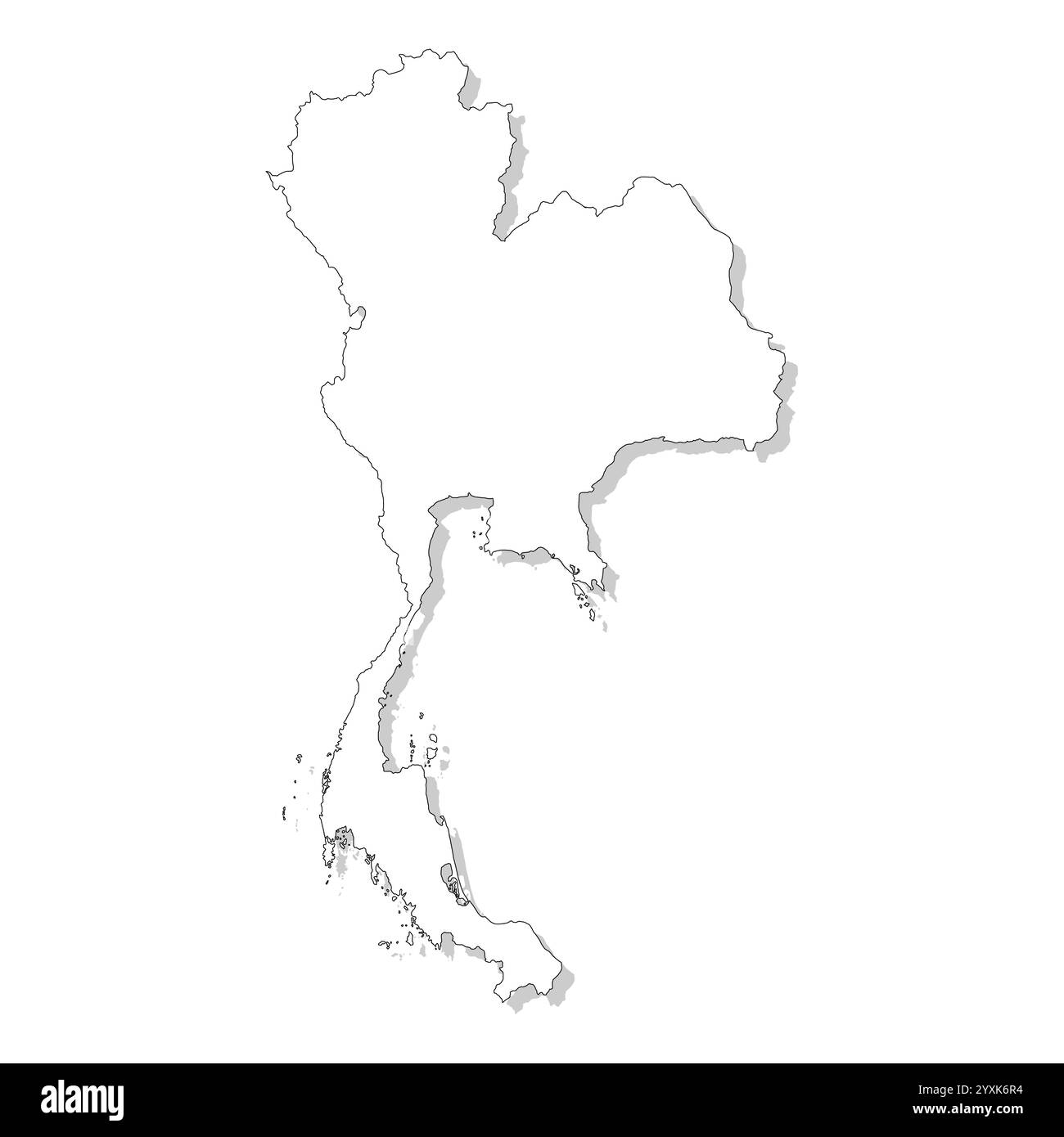 State borders mapping Black and White Stock Photos & Images - Alamy