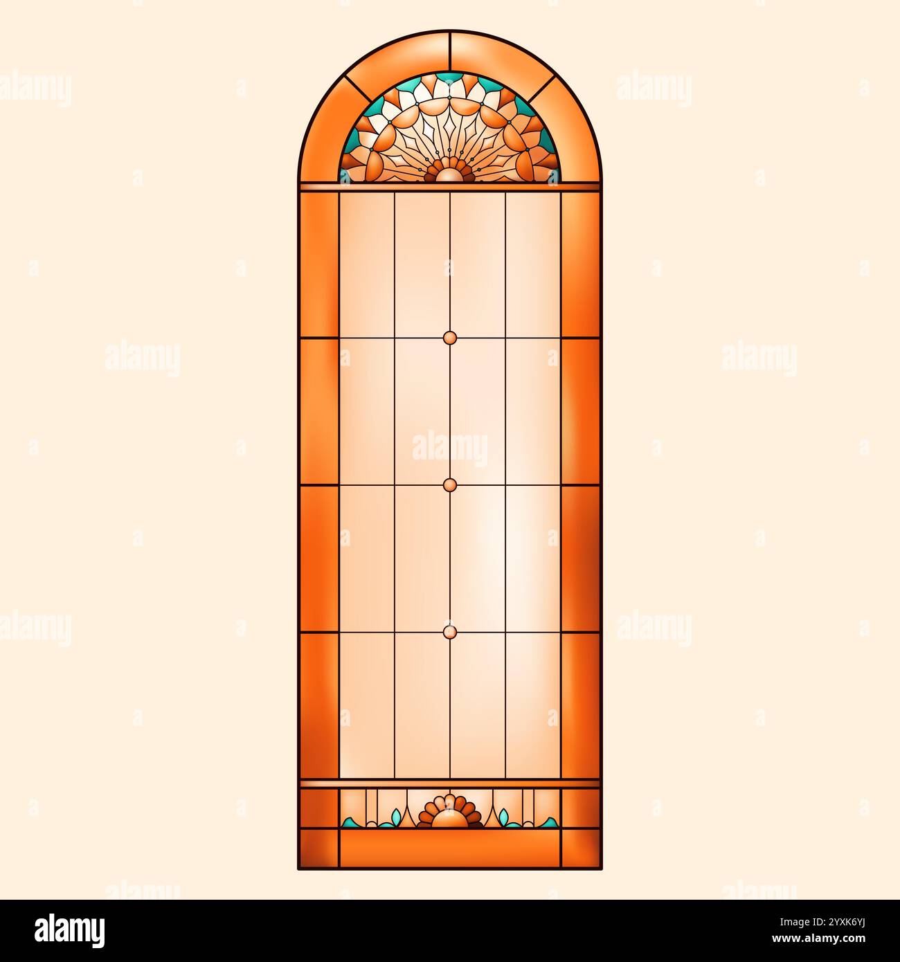 Catholic church stained glass holy spirit Stock Vector Images - Alamy