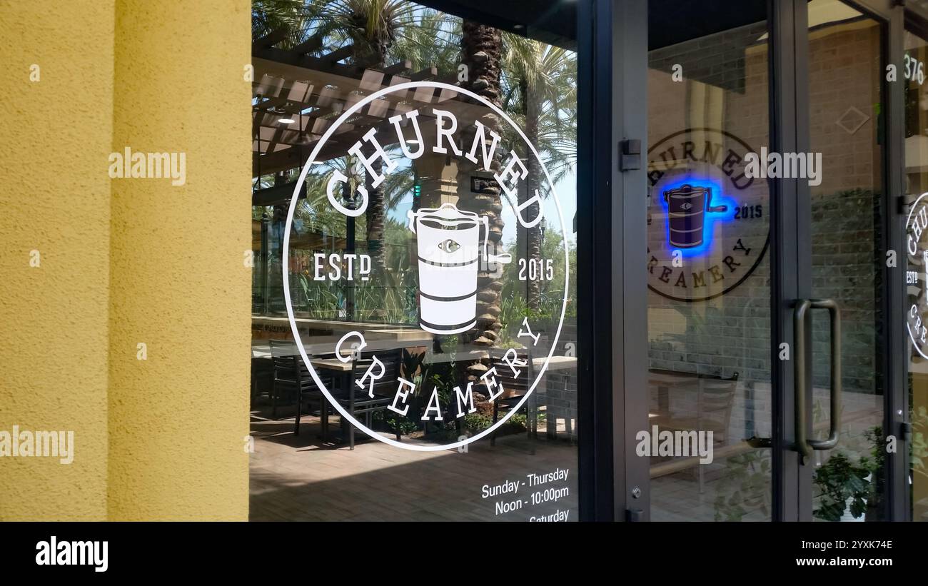 Irvine, California, United States - 03-29-2019: A view of a window ...