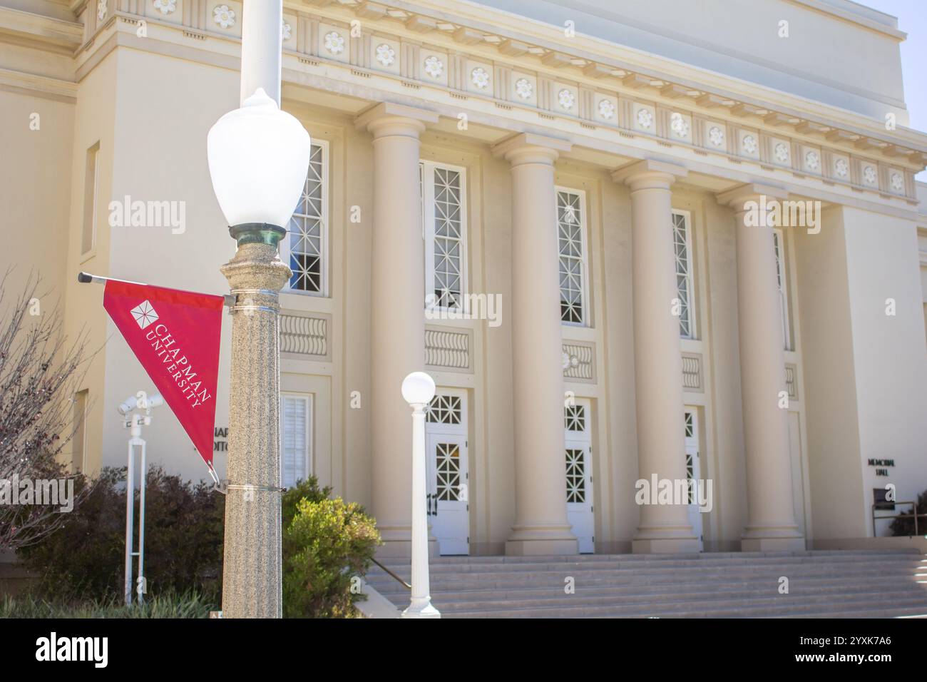 Orange, California, United States - 04-03-2019: A view of the entrance ...