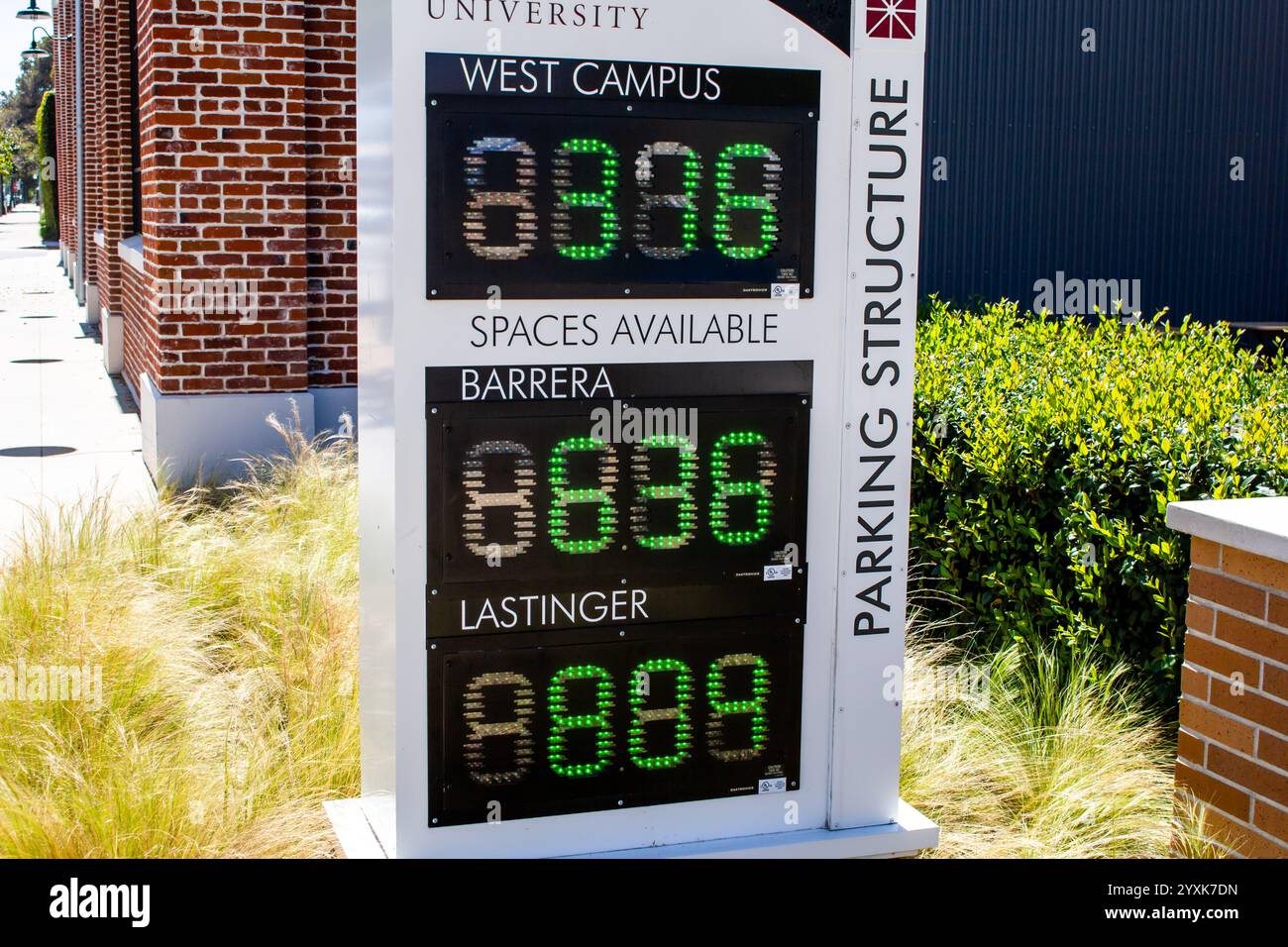 Orange, California, United States - 04-03-2019: A view of an exterior ...