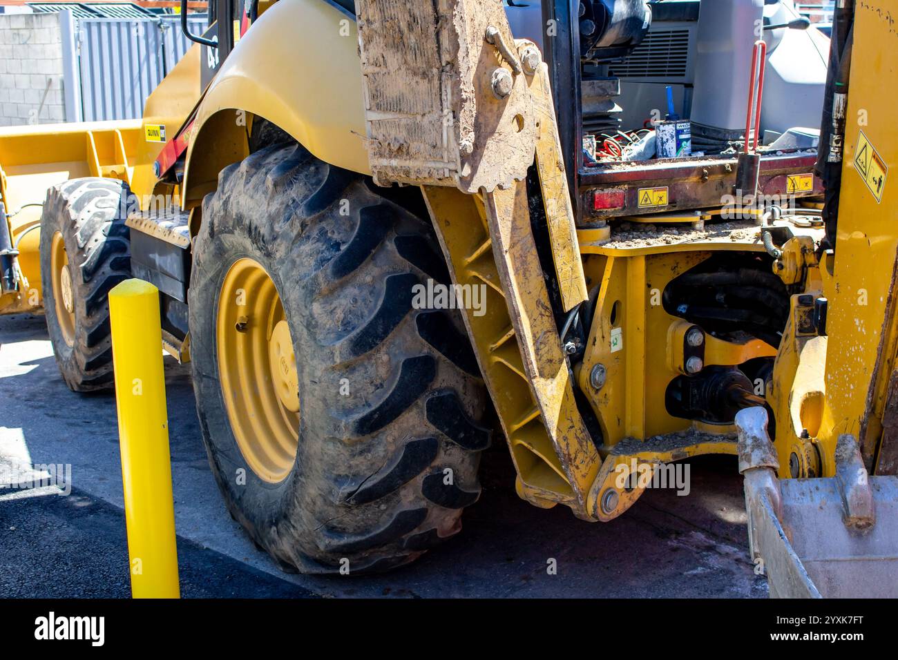 Los Angeles, California, United States - 04-03-2019: A view of a CAT ...