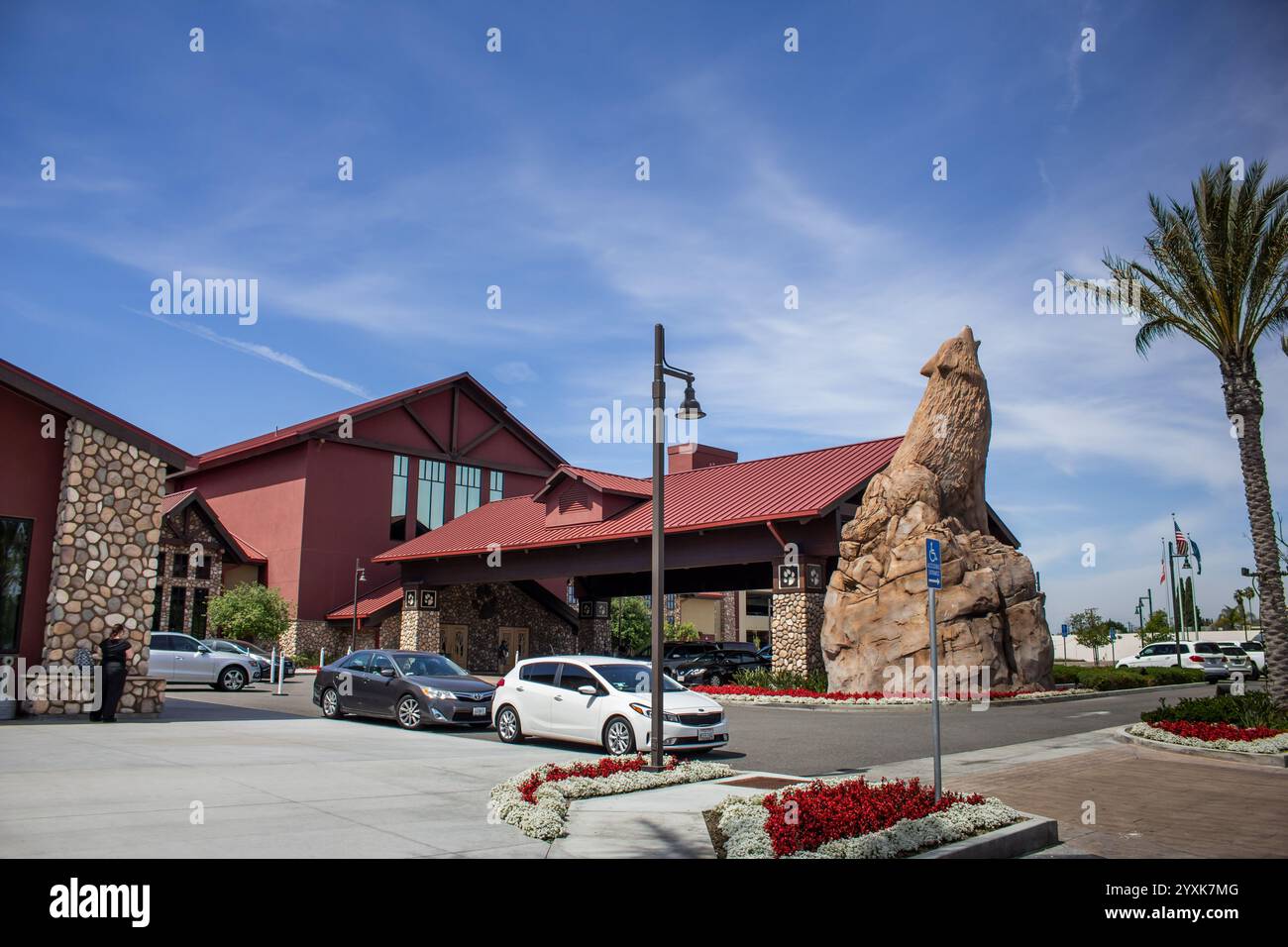 Garden Grove, California, United States - 04-01-2019: A view of the ...