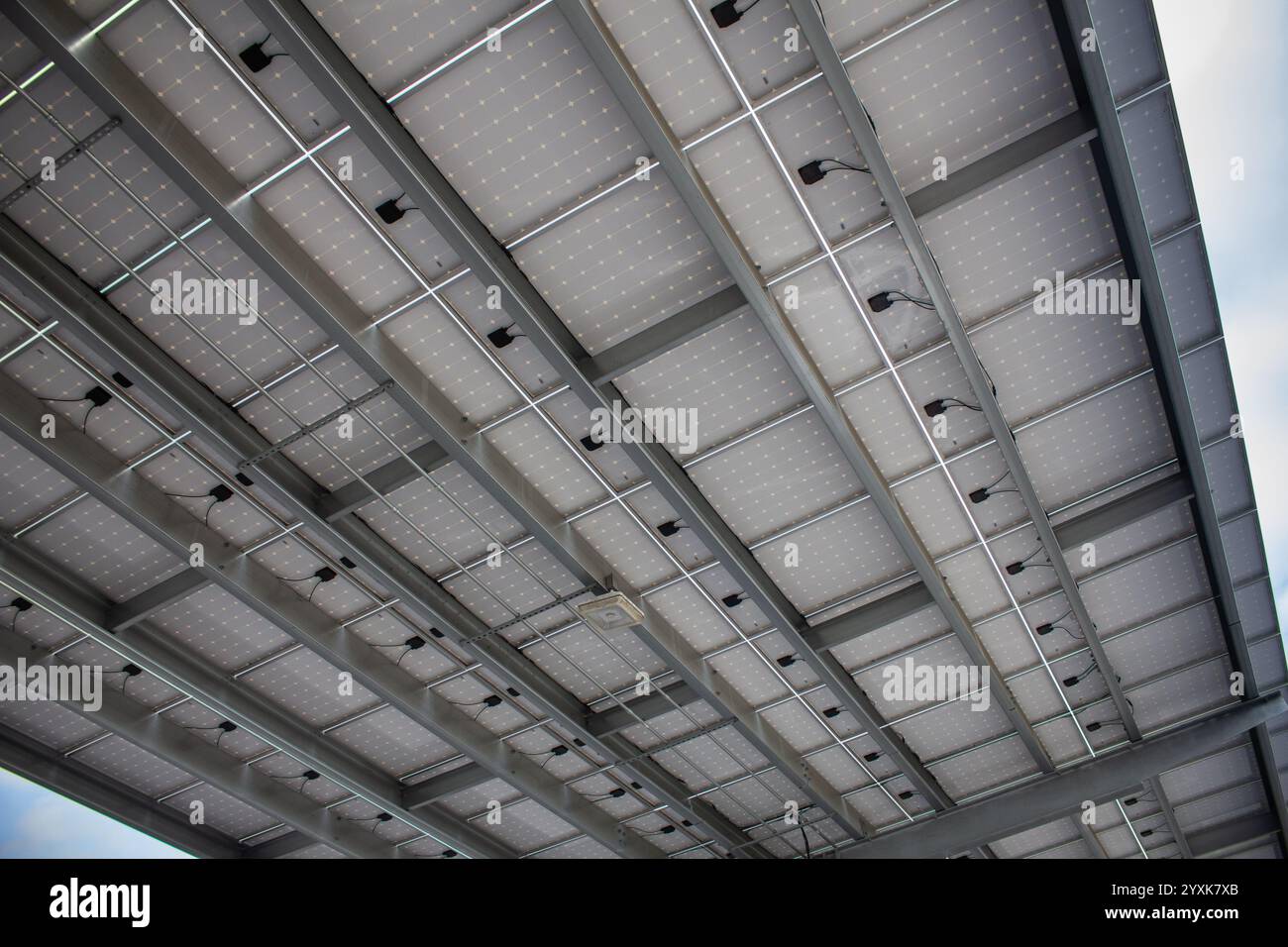 Long Beach, California, United States - 04-03-2019: A view of a parking ...