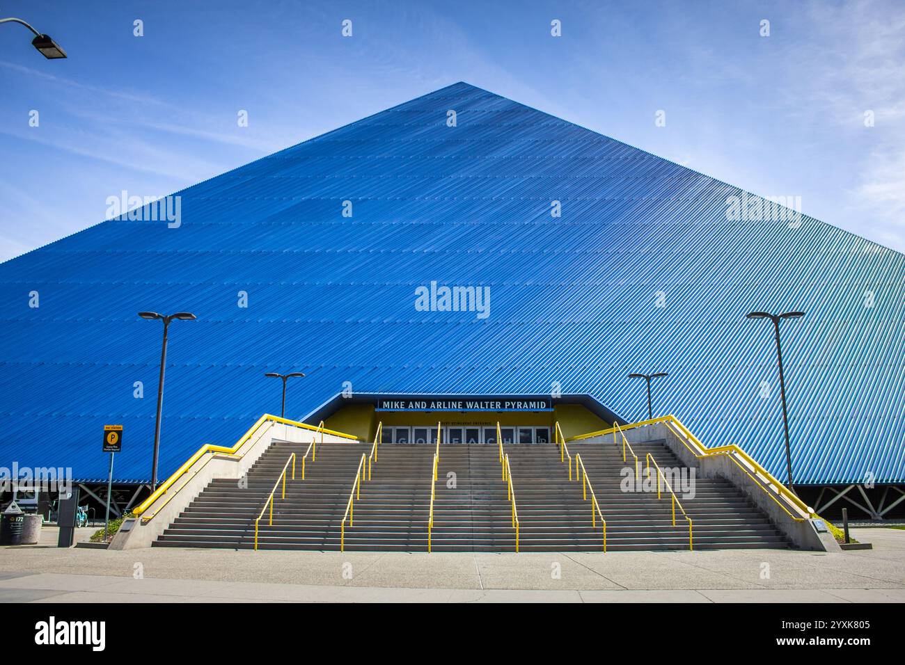 Long Beach, California, United States - 04-03-2019: A view of the ...