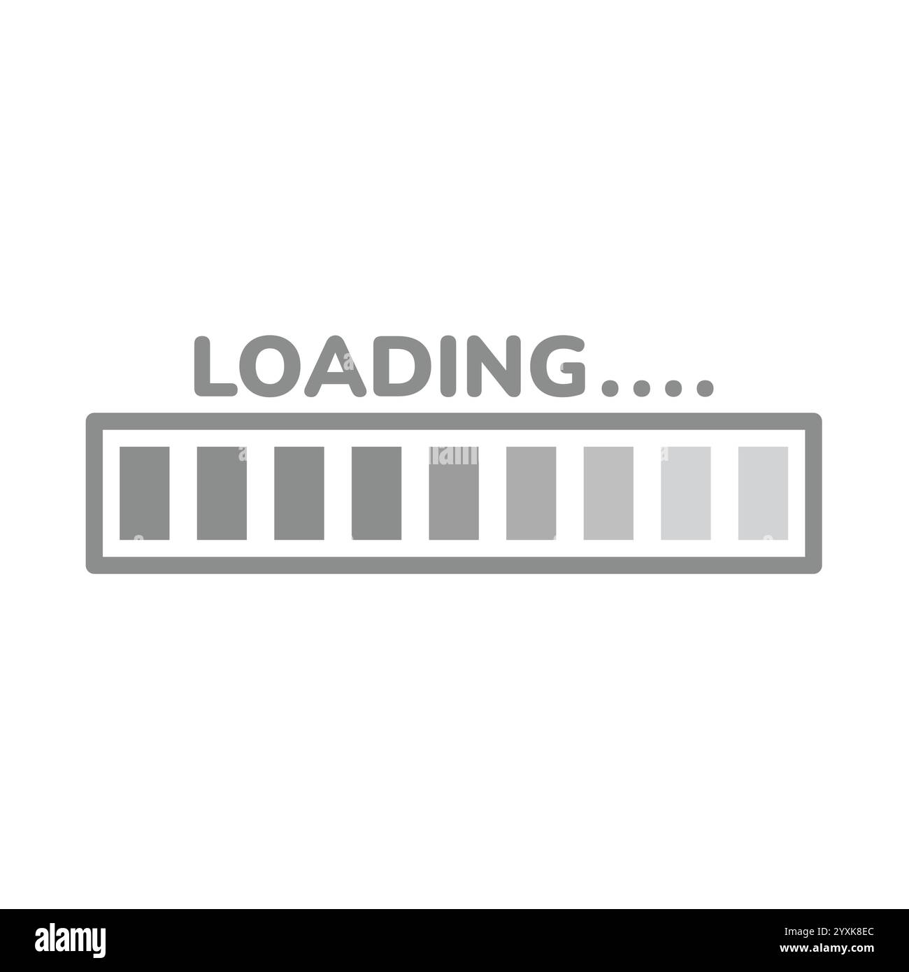Loading progress bar vector icon. Web page or app loading symbol Stock ... Loading progress bar vector icon. Web page or app loading symbol Stock ...