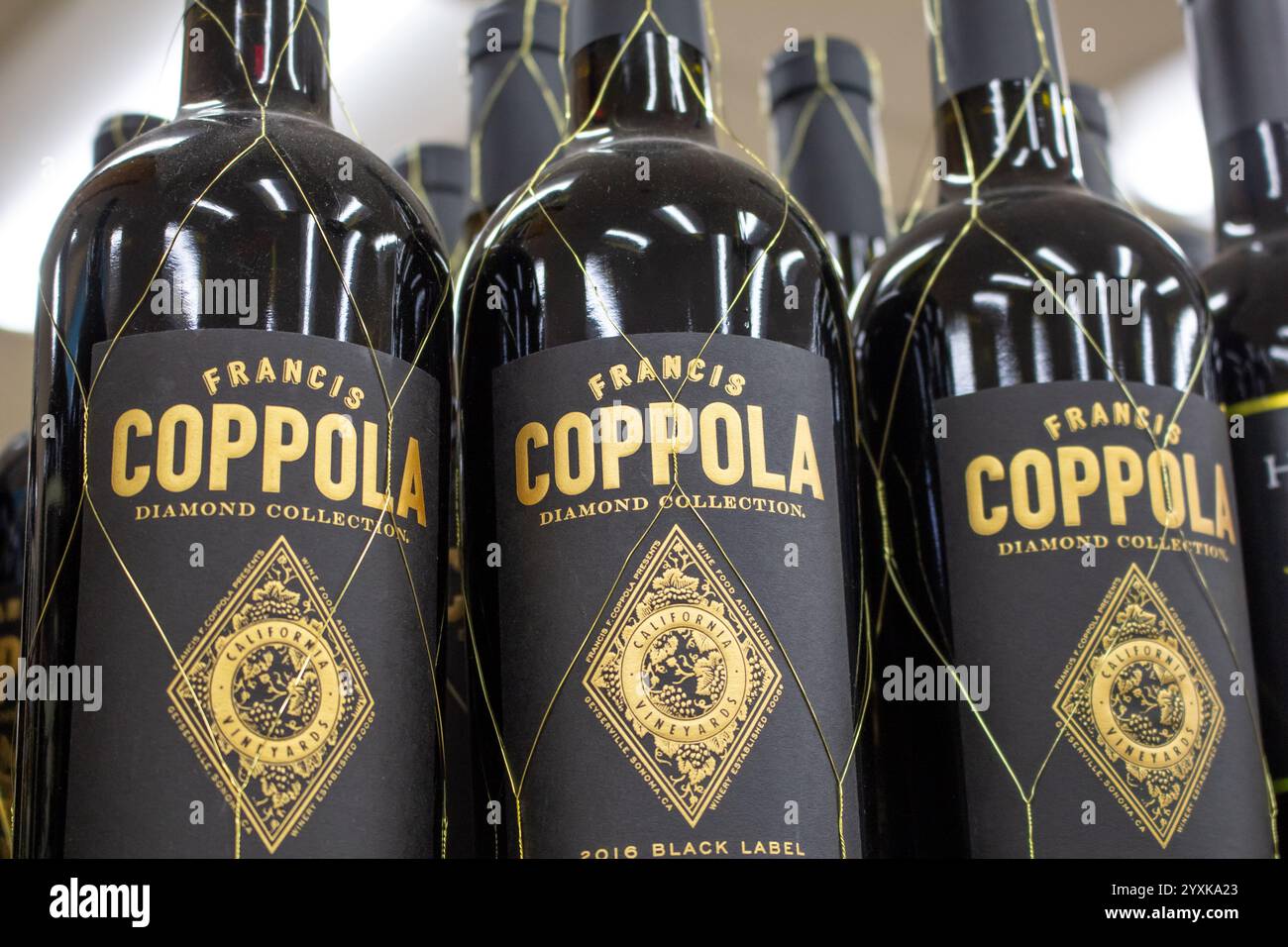 Los Angeles, California, United States - 04-03-2019: A view of several ...