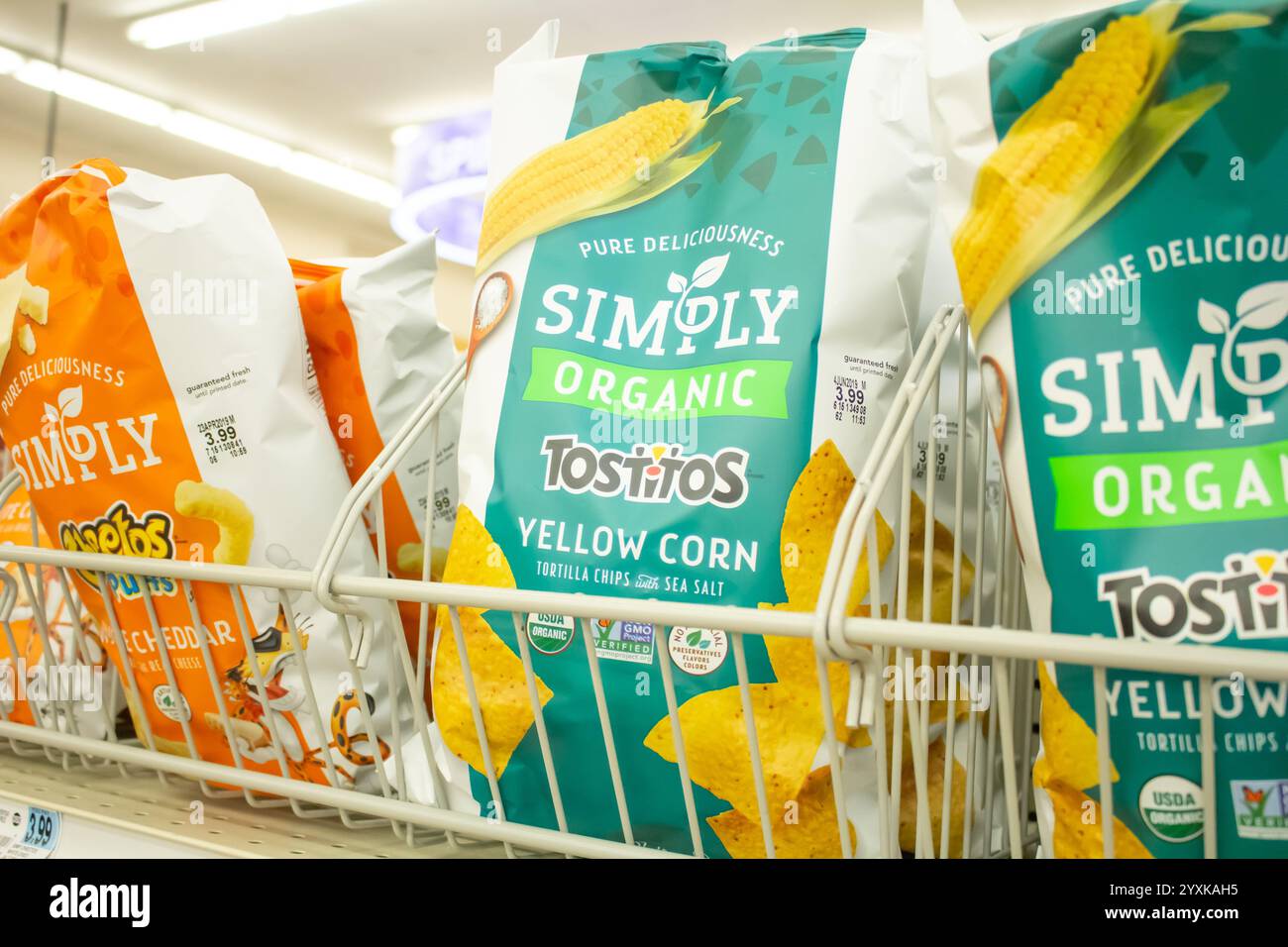 Los Angeles, California, United States - 04-05-2019: A view of several ...