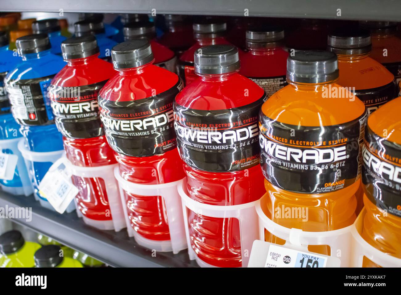 Los Angeles, California, United States - 04-05-2019: A view of several ...