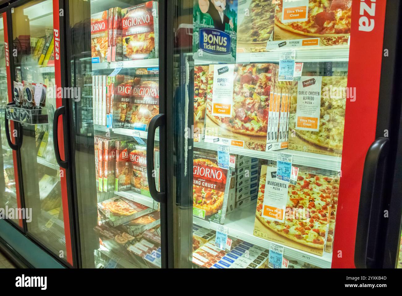 Los Angeles, California, United States - 03-18-2019: A view of several ...