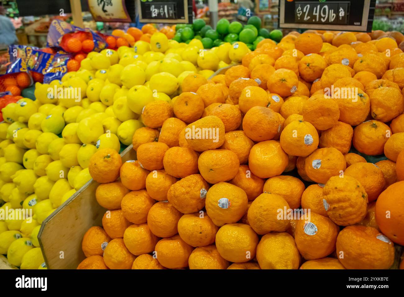 Los Angeles, California, United States - 04-05-2019: A view of several ...