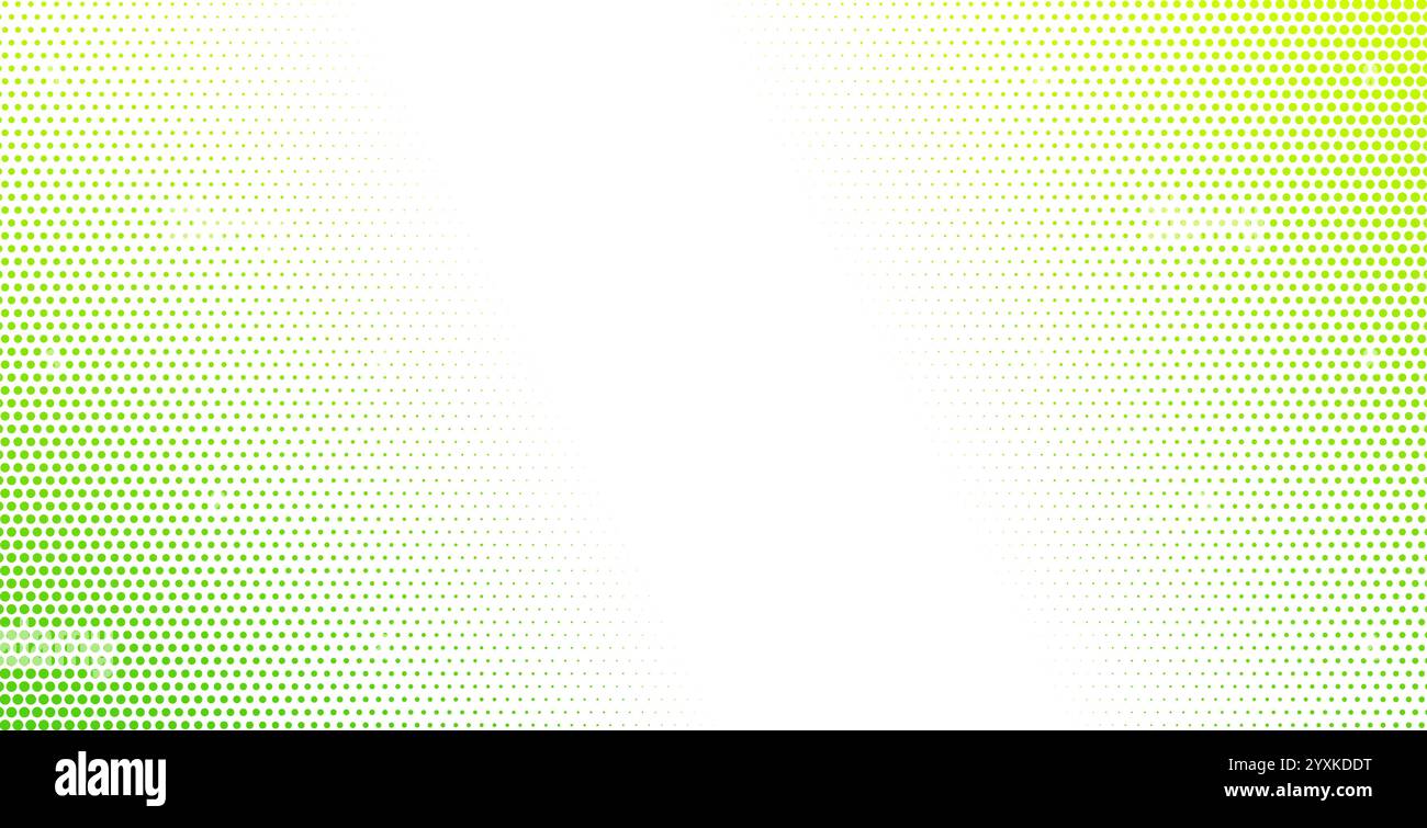 Halftone green dotted background. Abstract vector gradient dotted ...