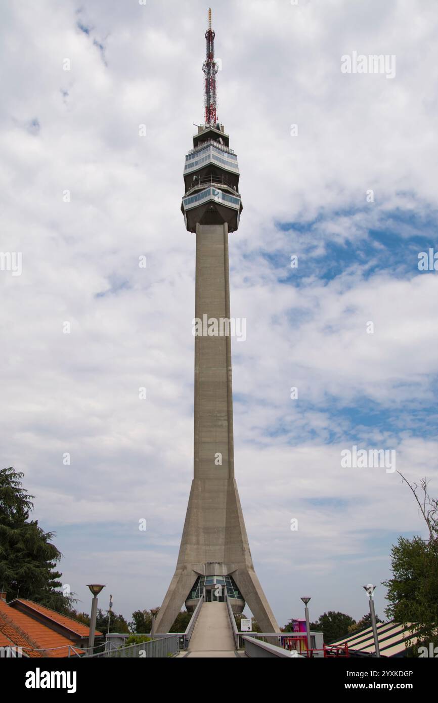 Television tower avala mountain hi-res stock photography and images - Alamy