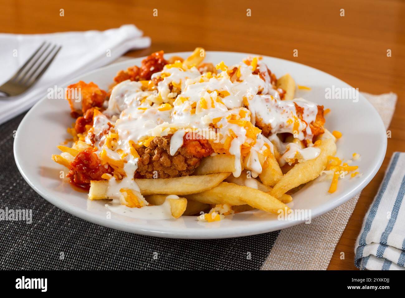 Loaded fries hi-res stock photography and images - Alamy