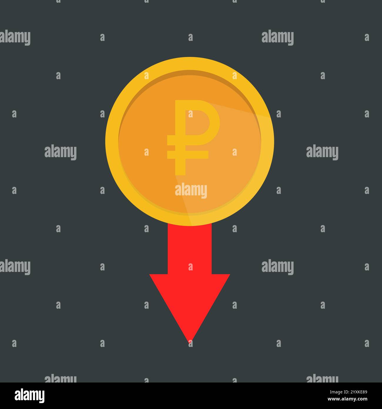 Russian ruble red downfall crisis of economy. Russian economy and ...