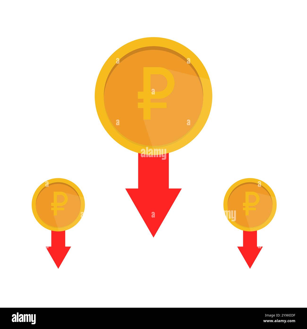 Russian ruble red downfall crisis of economy. Russian economy and ...