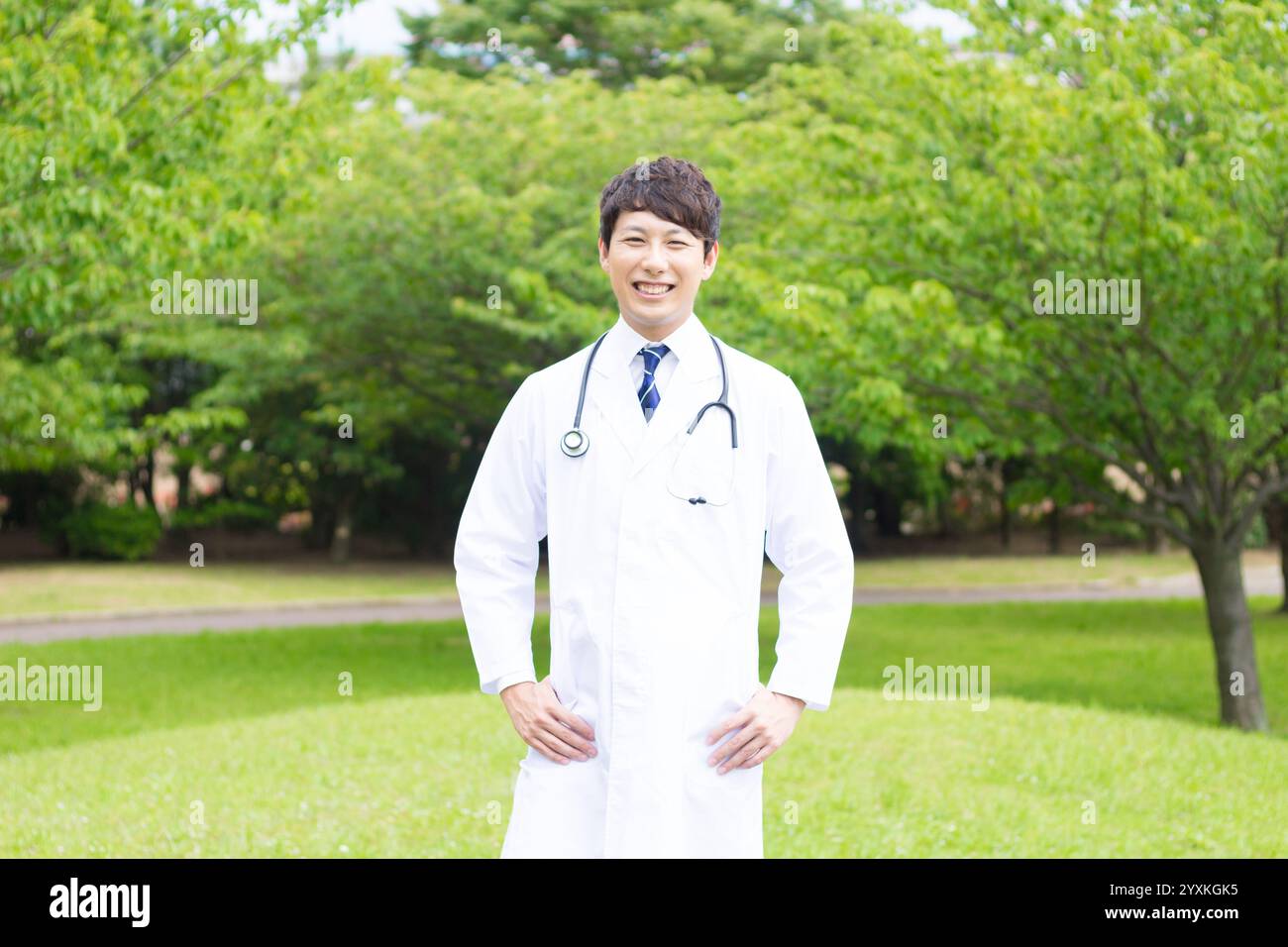 Japanese male doctor Stock Photo - Alamy
