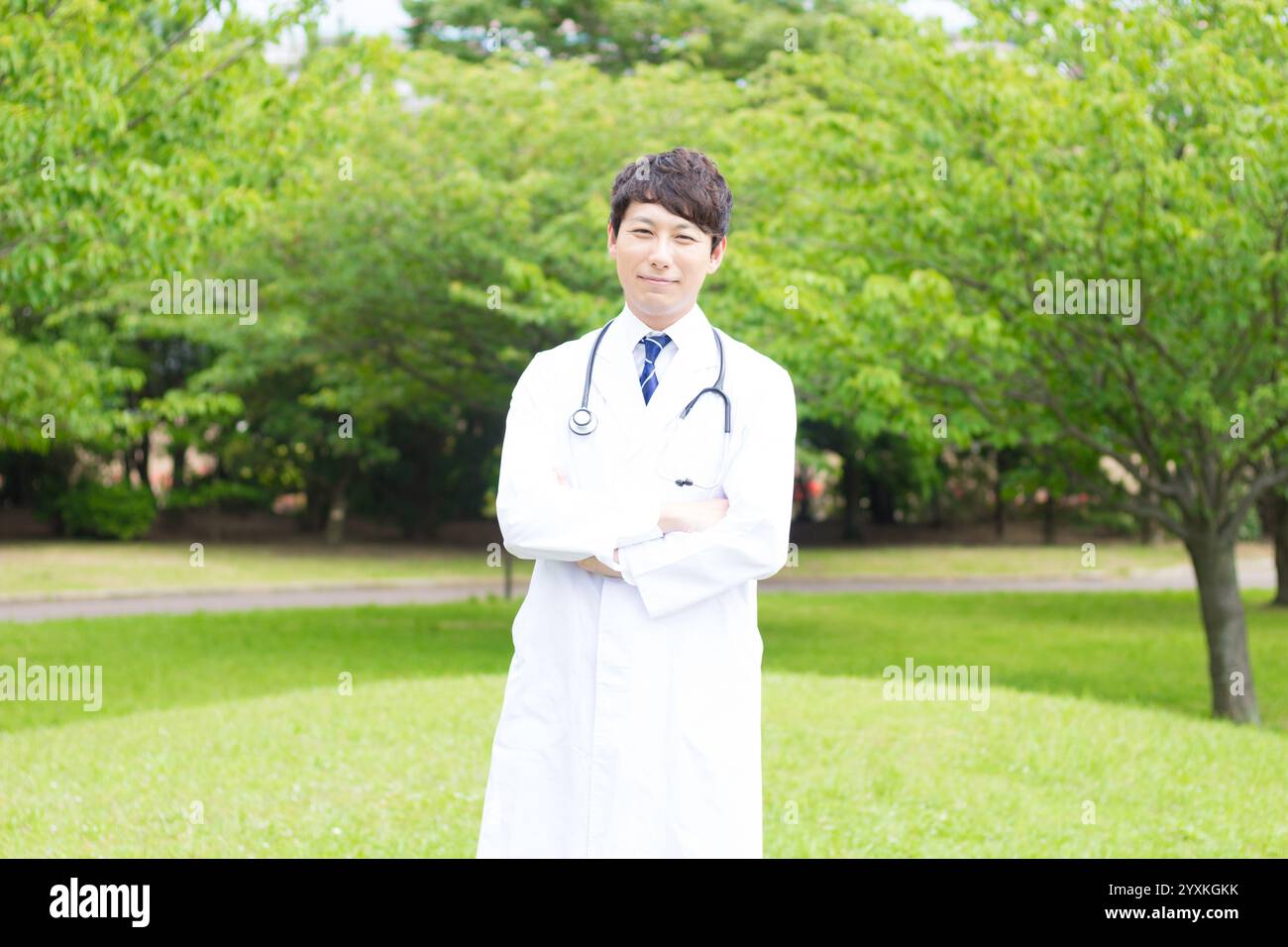 Japanese male doctor Stock Photo - Alamy