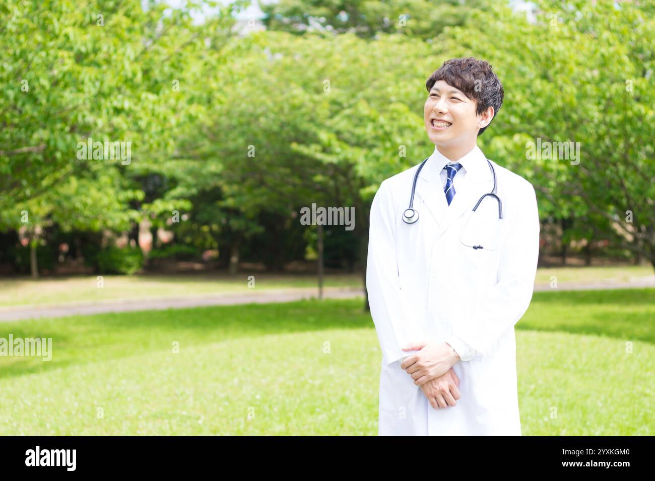 Japanese male doctor Stock Photo - Alamy