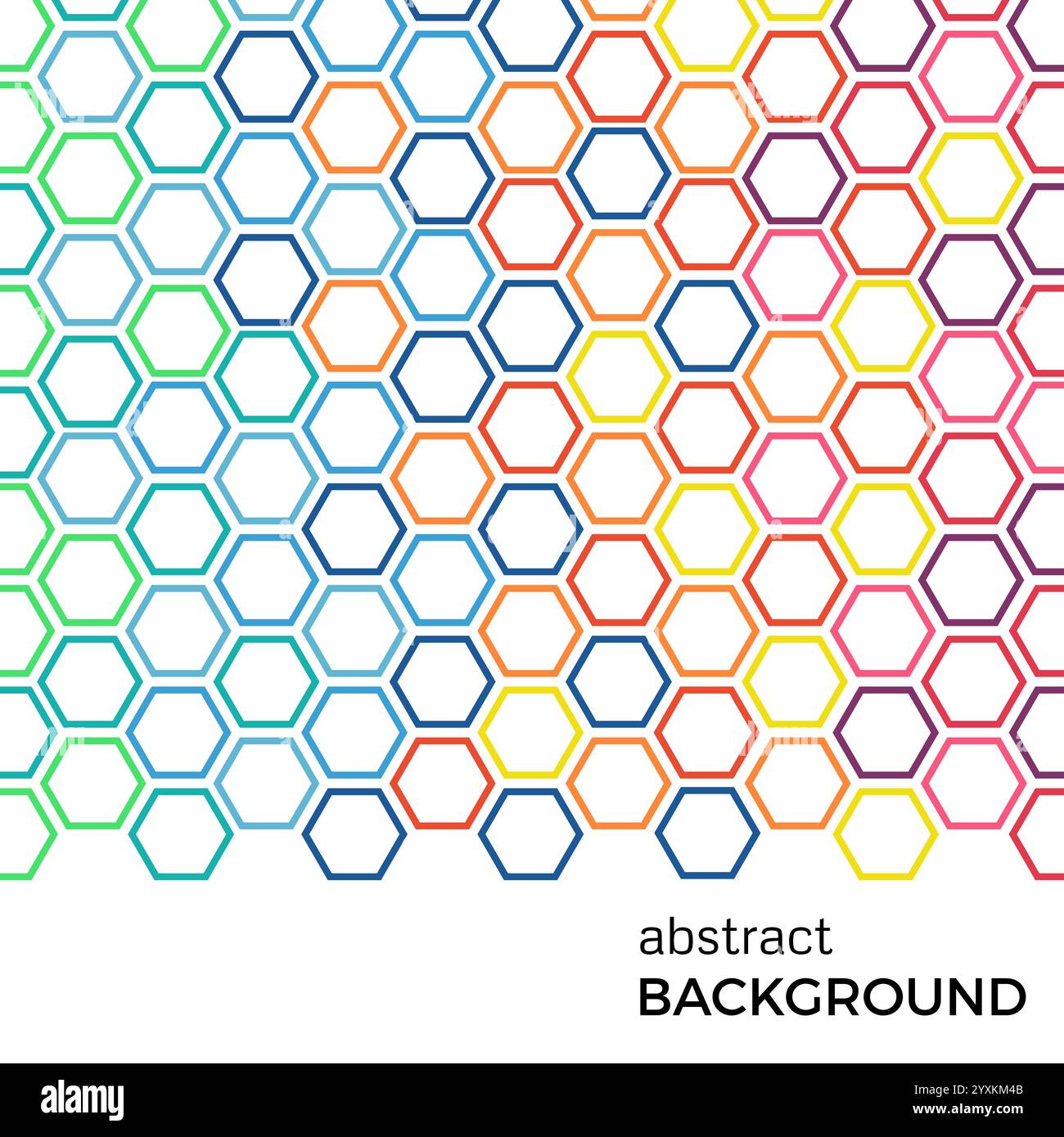 Abstract hexagonal background Stock Vector Images - Alamy
