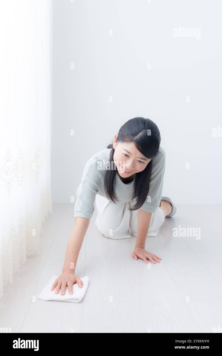 Woman wipe hi-res stock photography and images - Alamy