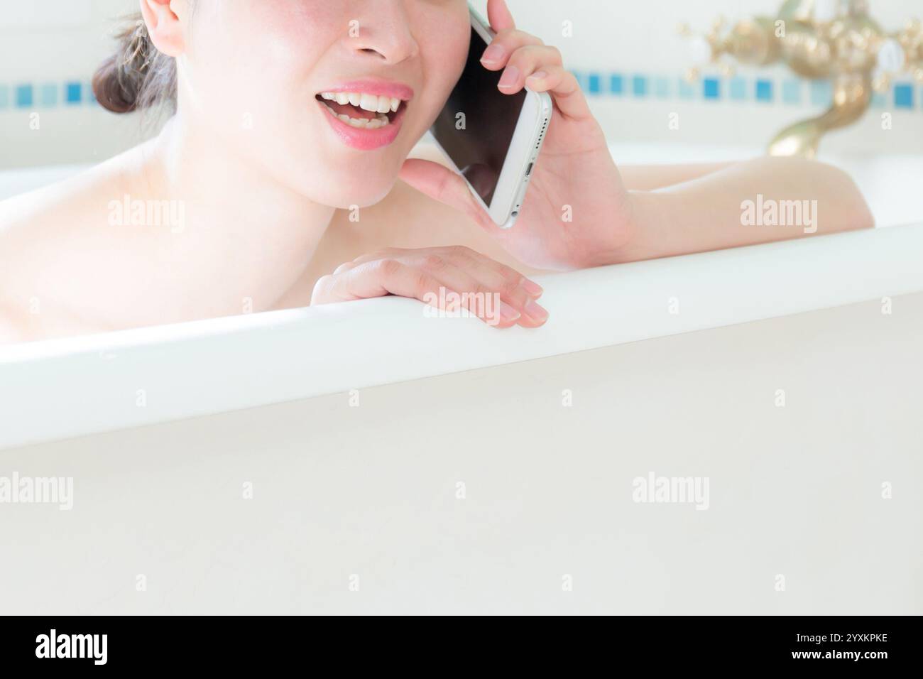 Bathing woman hi-res stock photography and images - Alamy