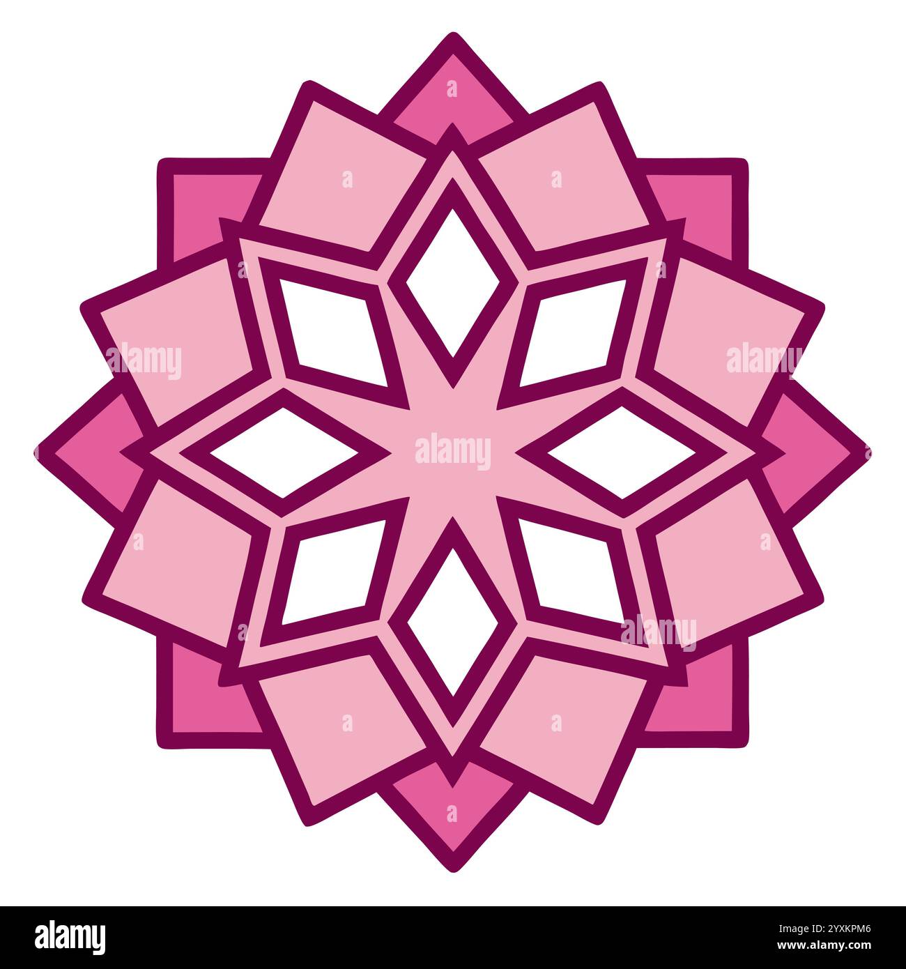 Beautiful Islamic Geometric Pattern - Elegant Arabic Star Design for ...