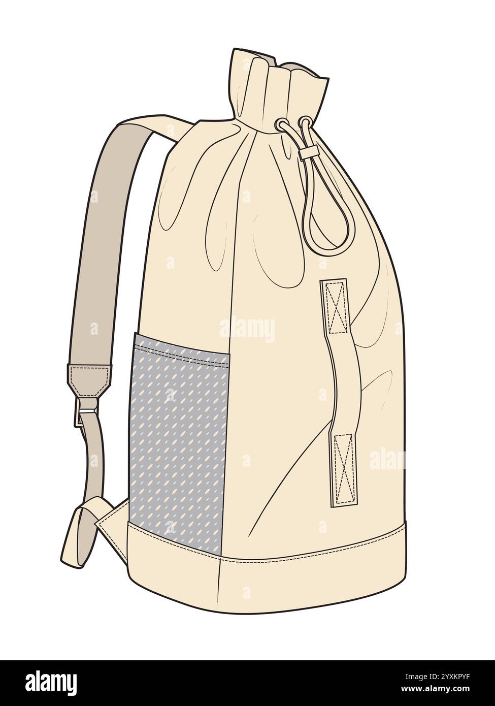 Backpack duffle bag mockup hi-res stock photography and images - Alamy