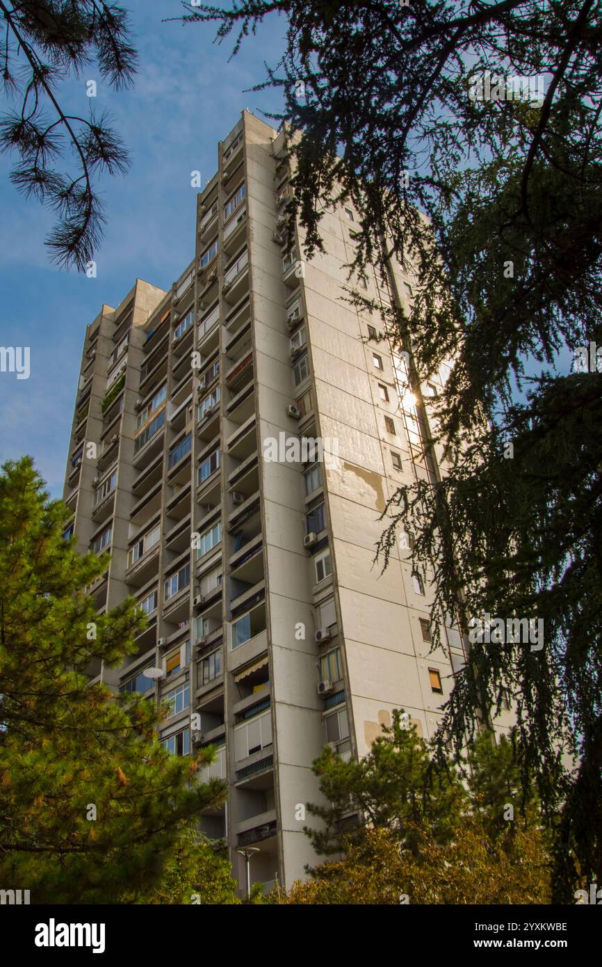 Apartment block belgrade serbia hi-res stock photography and images - Alamy