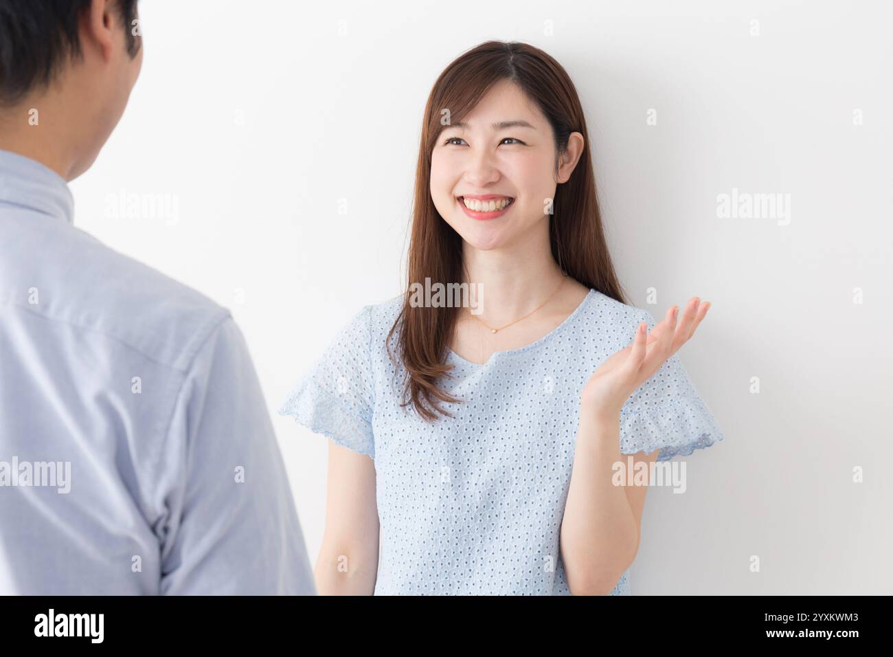 Japanese male and female Stock Photo - Alamy