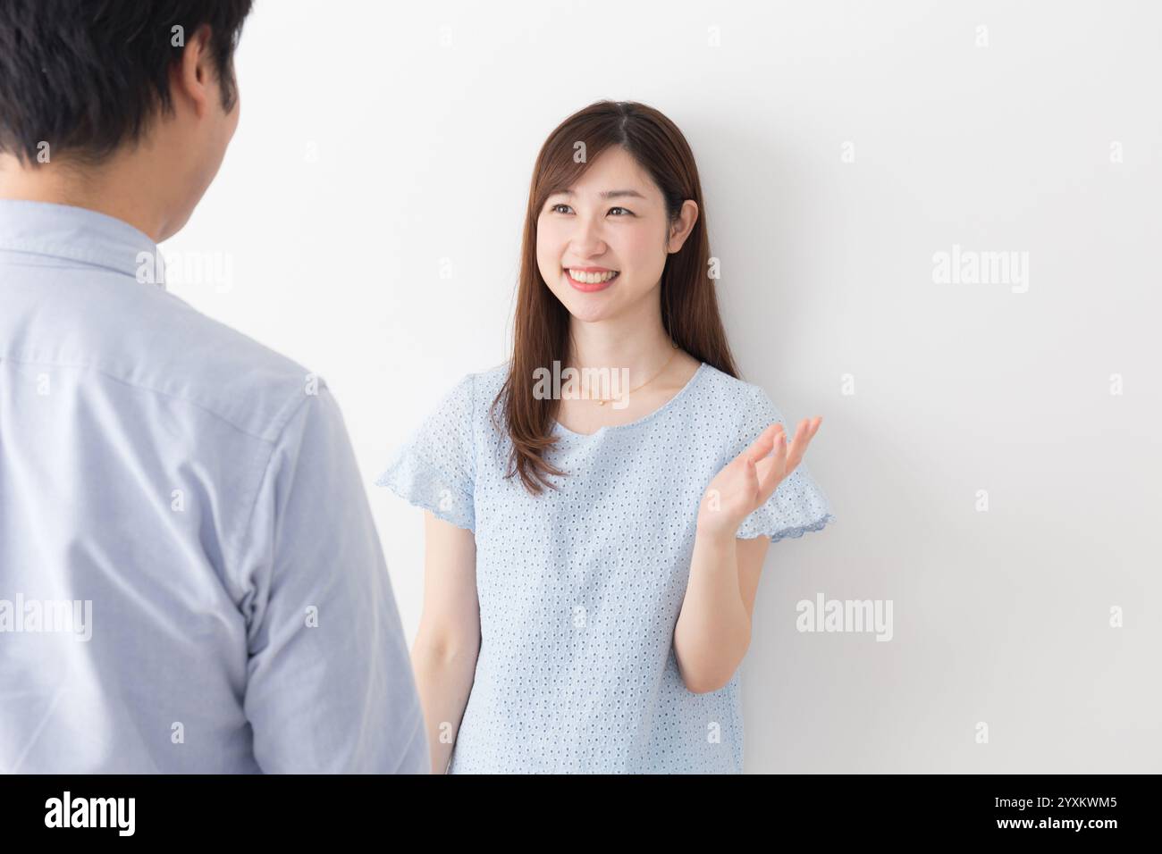 Japanese male and female Stock Photo - Alamy